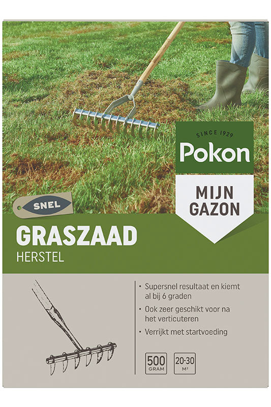 Buy SOS recovery grass seed for lawns - Pokon | Bakker.com
