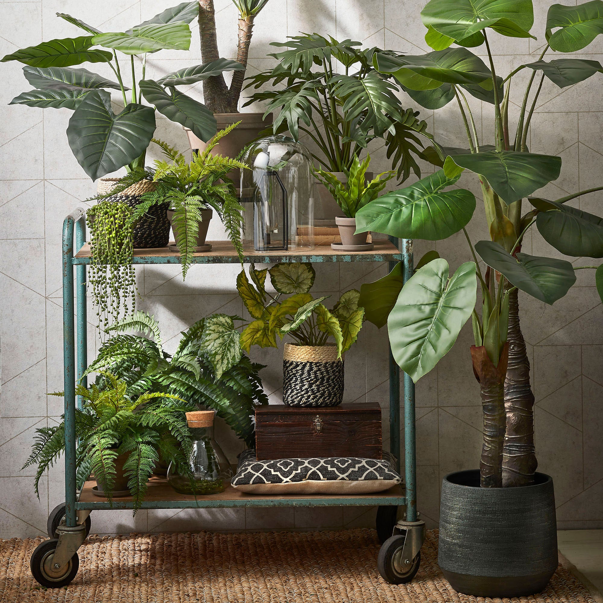 Buy Mica flower pot Amber round grey - Indoor pot | Bakker.com