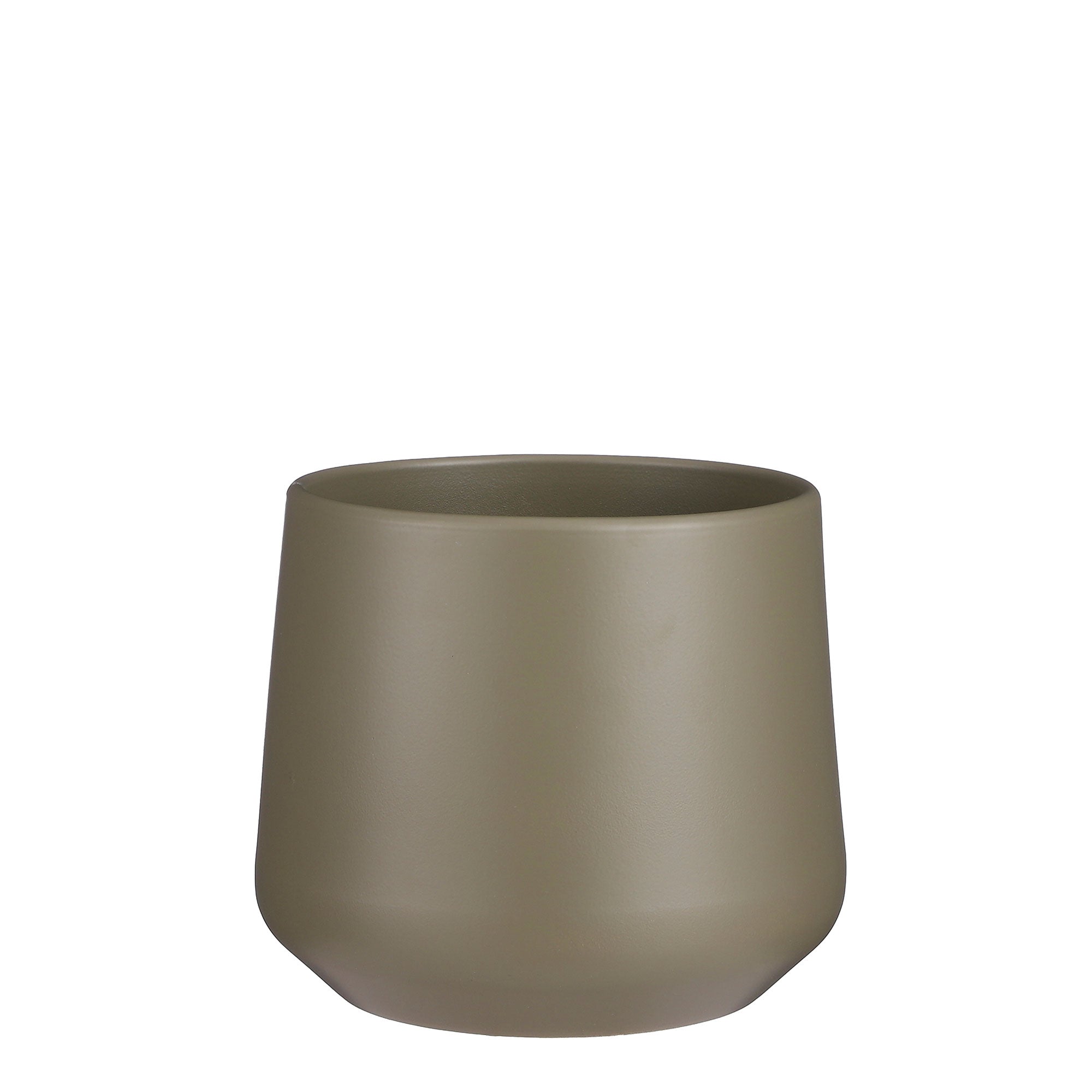 Buy Mica flower pot Amber round green - Indoor pot | Bakker.com