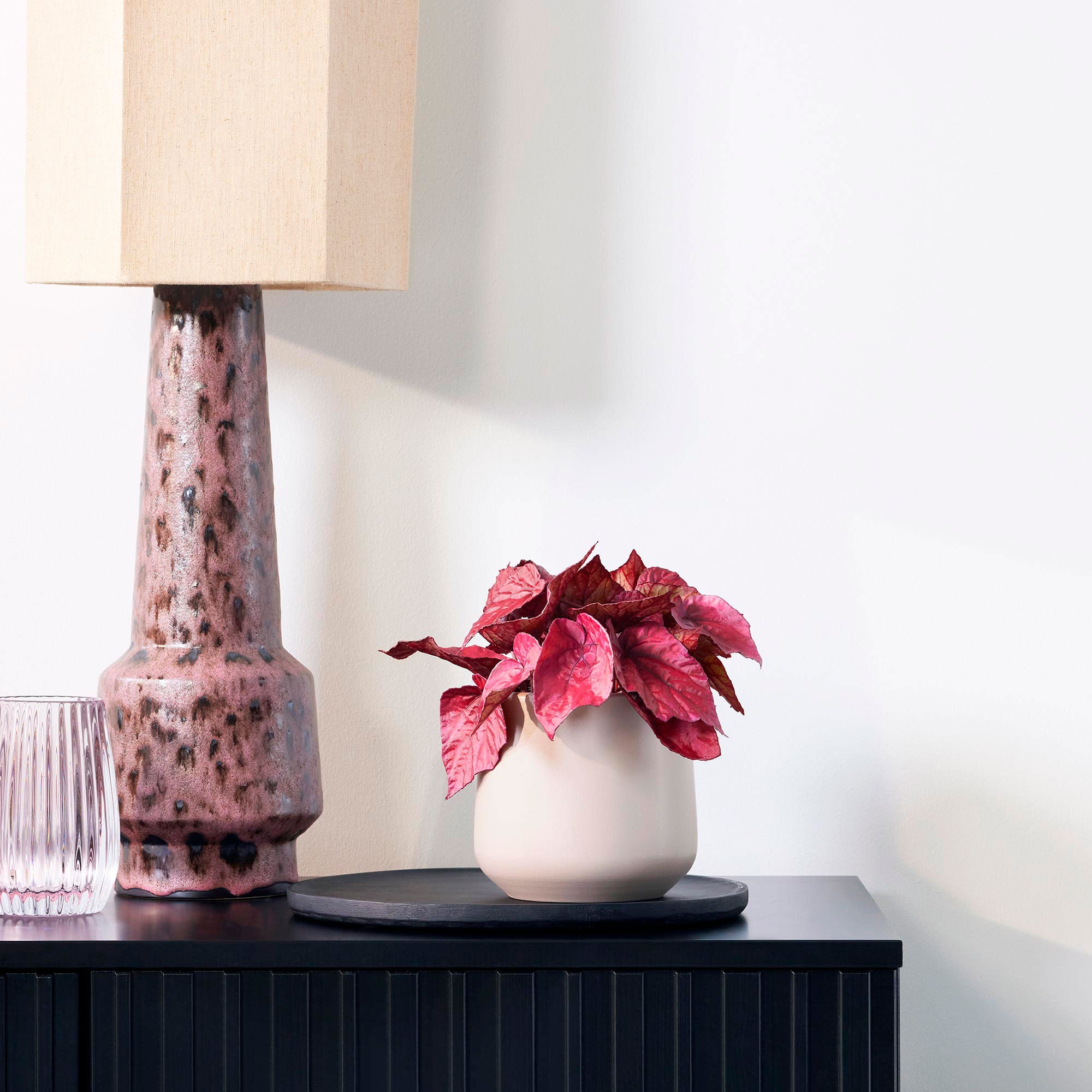 Buy Mica flower pot Amber round taupe - Indoor pot | Bakker.com