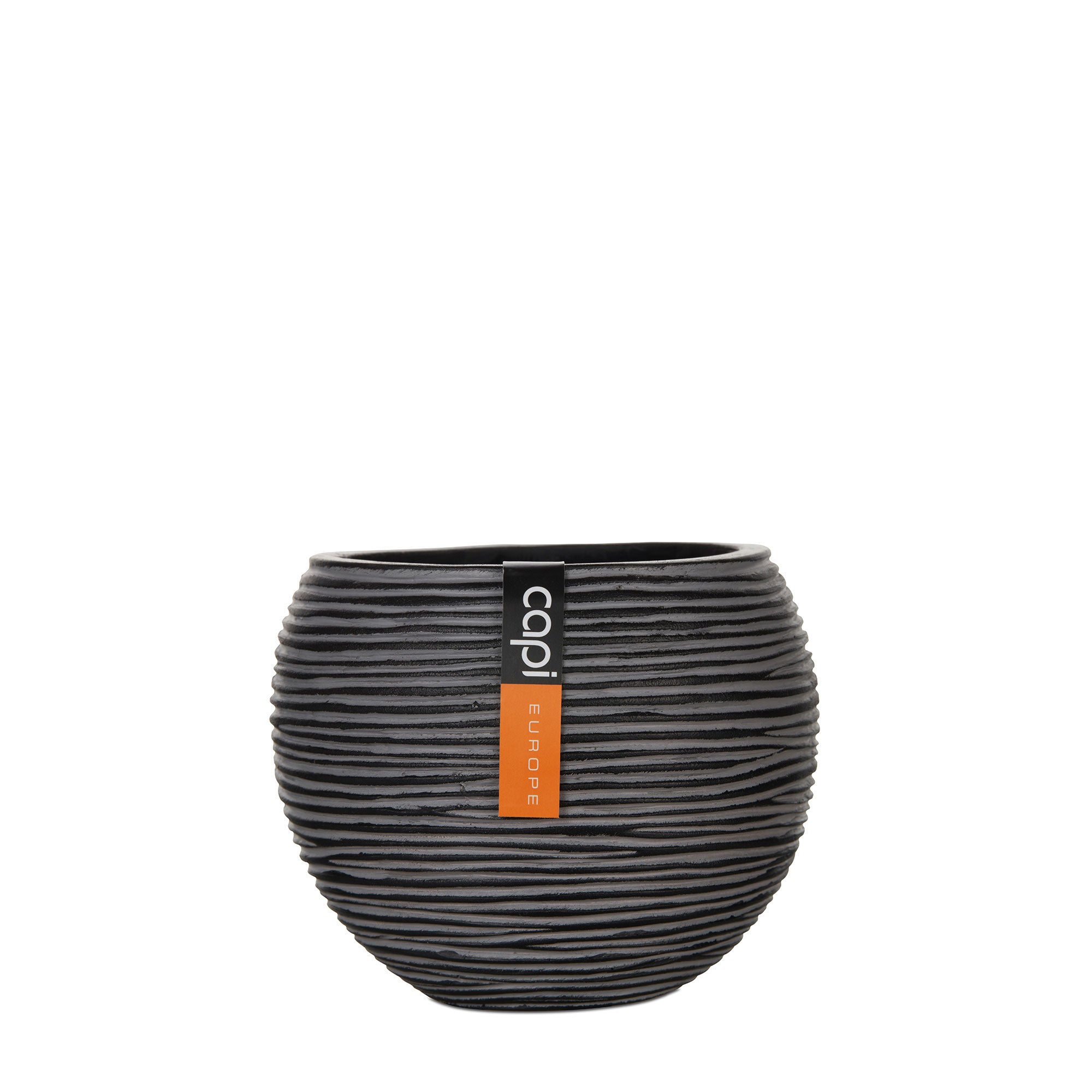 Buy Capi Nature rib Bulb anthracite - Indoor pot | Bakker.com