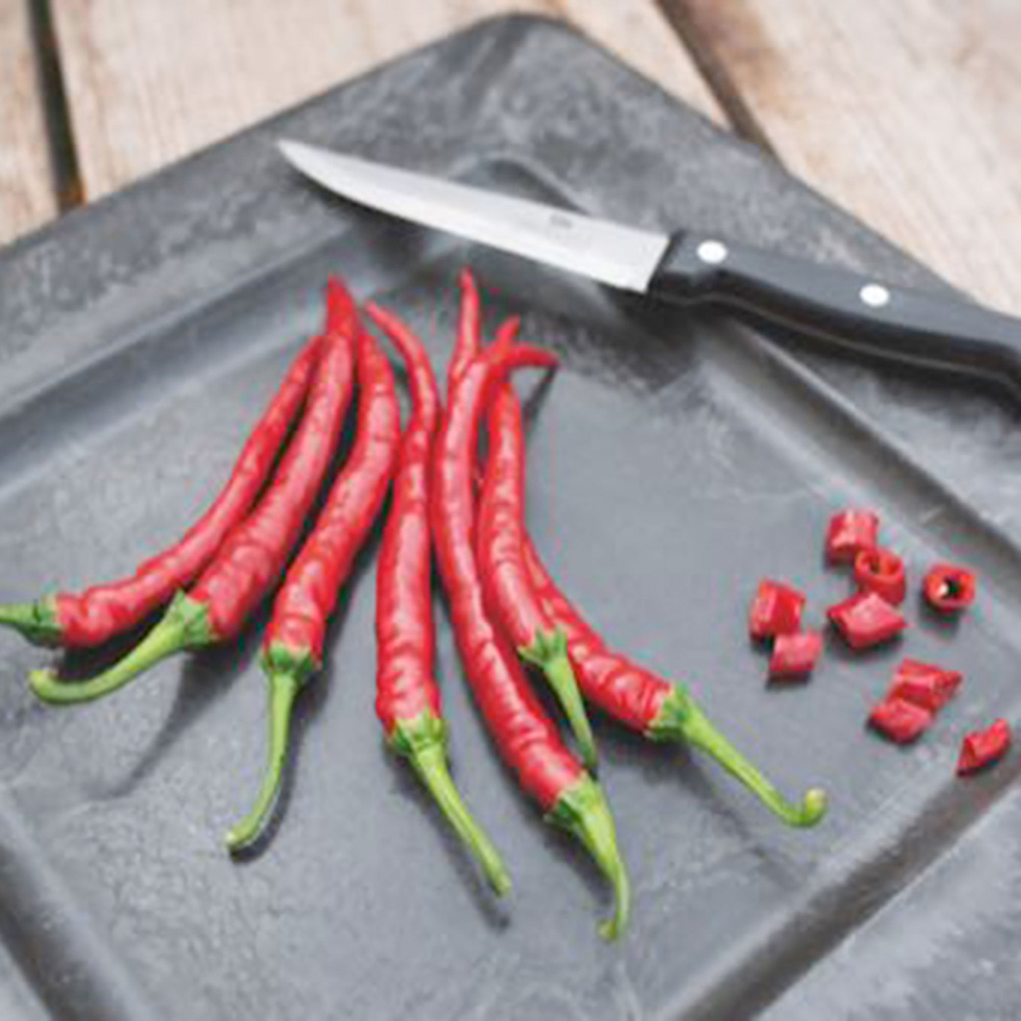 Buy vegetable seed now Chilli pepper Capsicum 'Long Slim' - Organic 5 ...
