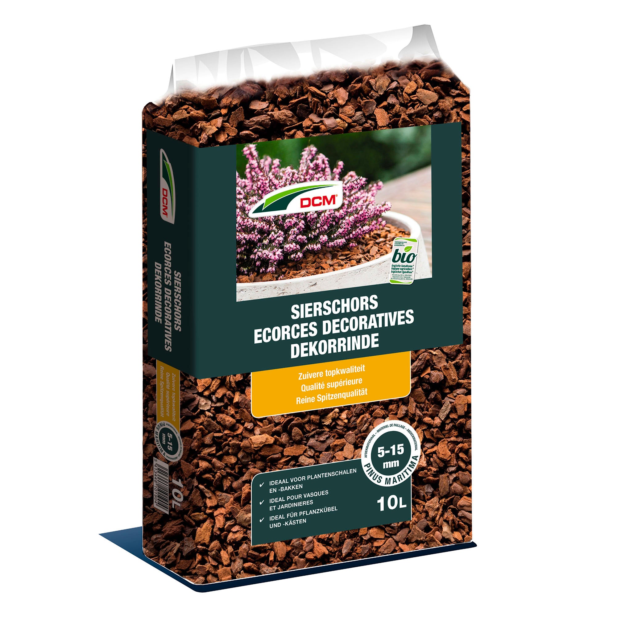 Buy Ornamental bark chips - Organic 10 litres - DCM | Bakker.com
