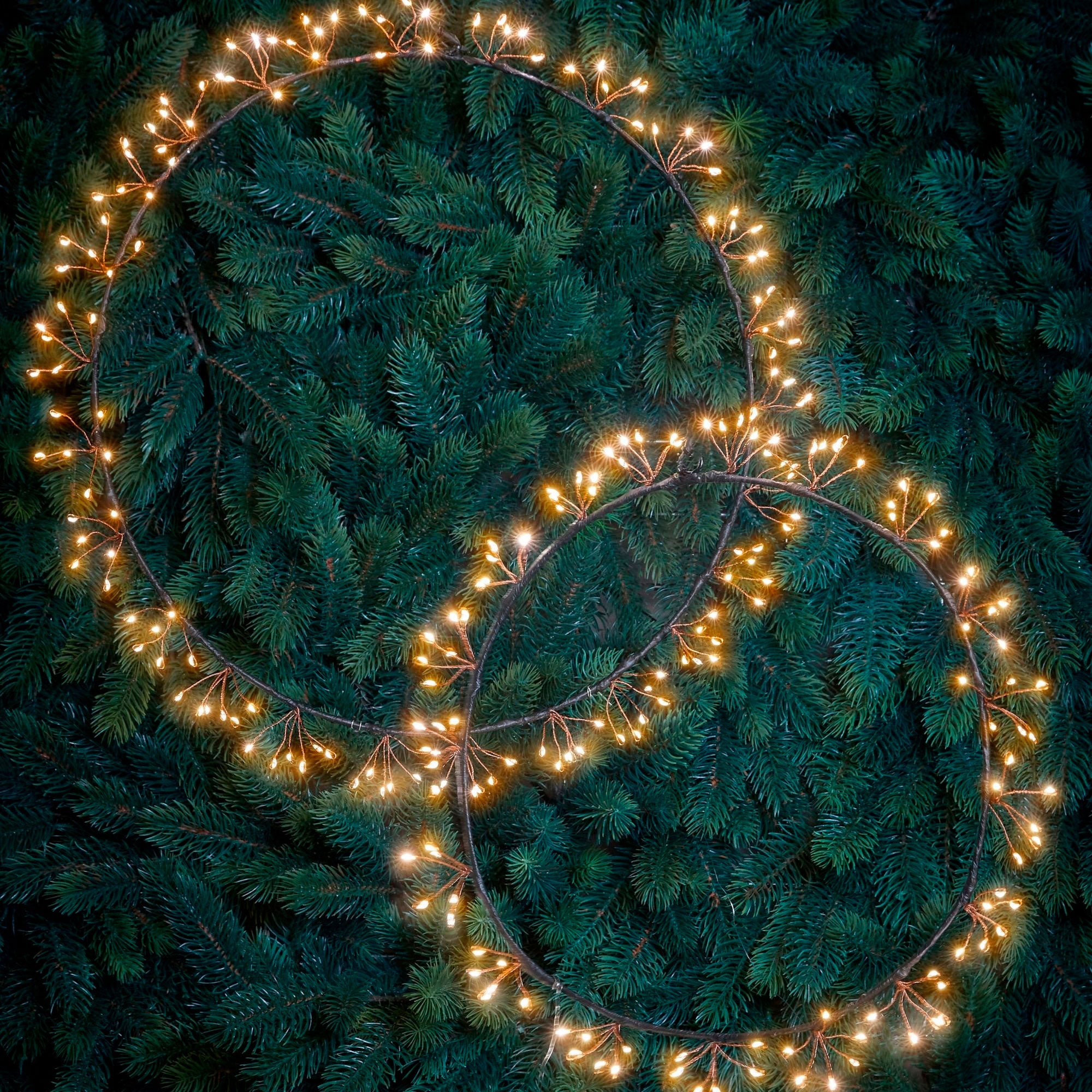 Buy Christmas wreath with LED lights | Bakker.com