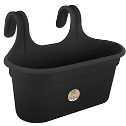 Buy Elho balcony planter Green basics easy hanger large oval black ...