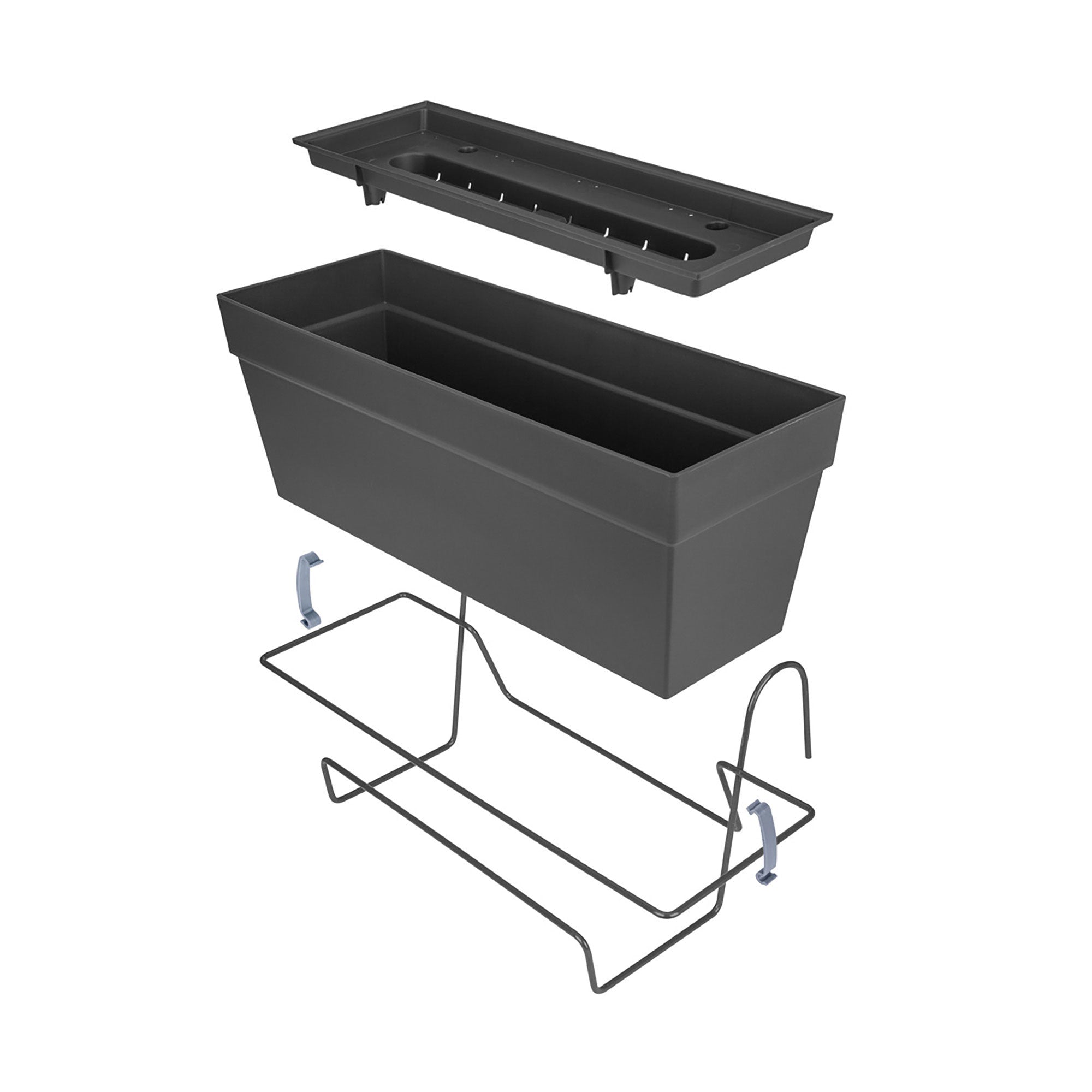 Buy Elho balcony planter Loft urban allin1 rectangular anthracite ...